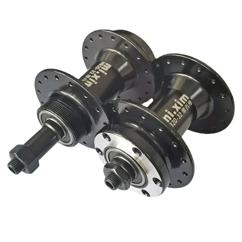 2-Pack MTB Bike Disc Brake Hubs, Front+Rear 8/9/10-Speed 32H/36H ...