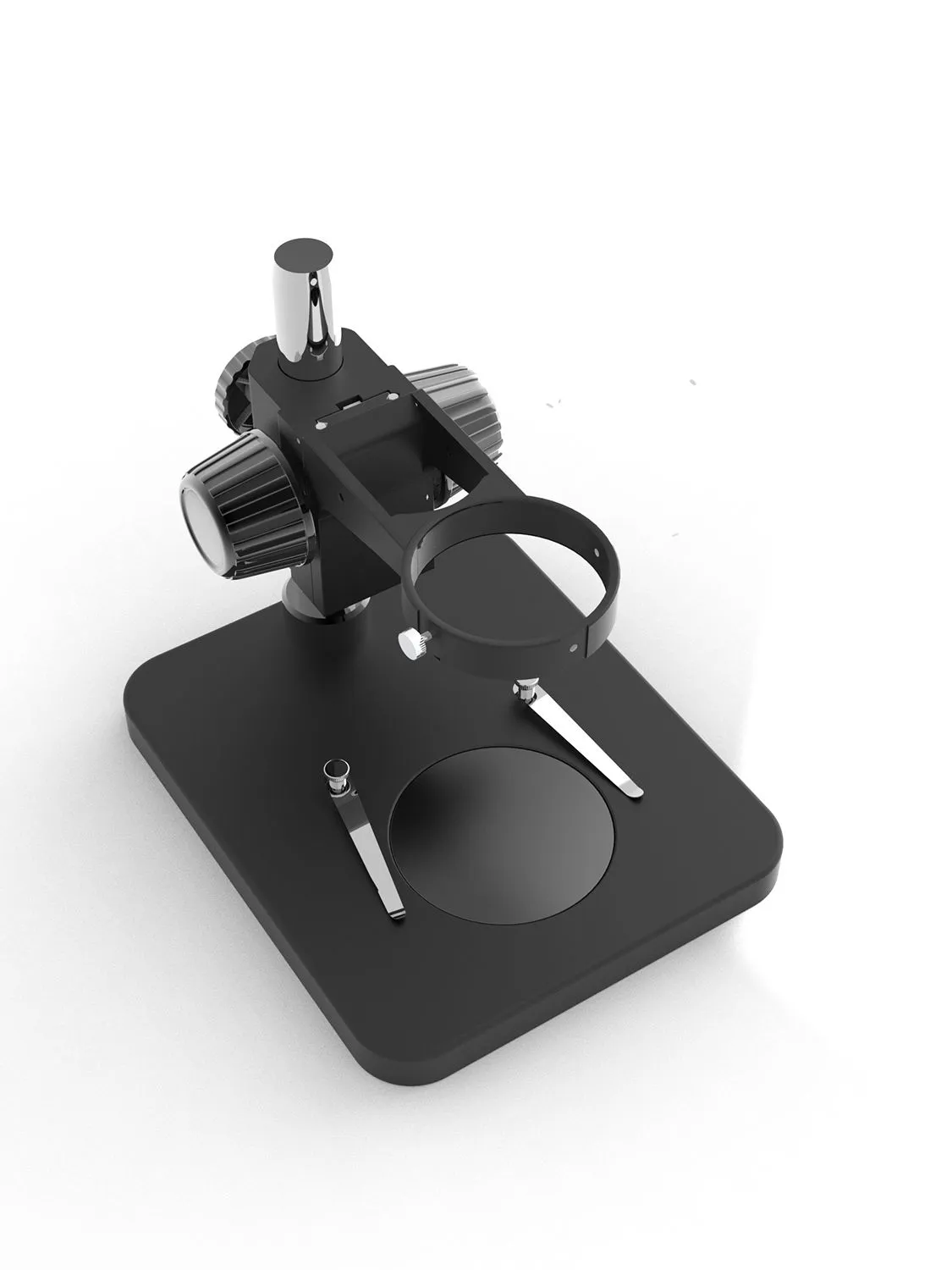 76MM Diameter Adjustable Microscope Stand Holder Bracket for Stereo ...