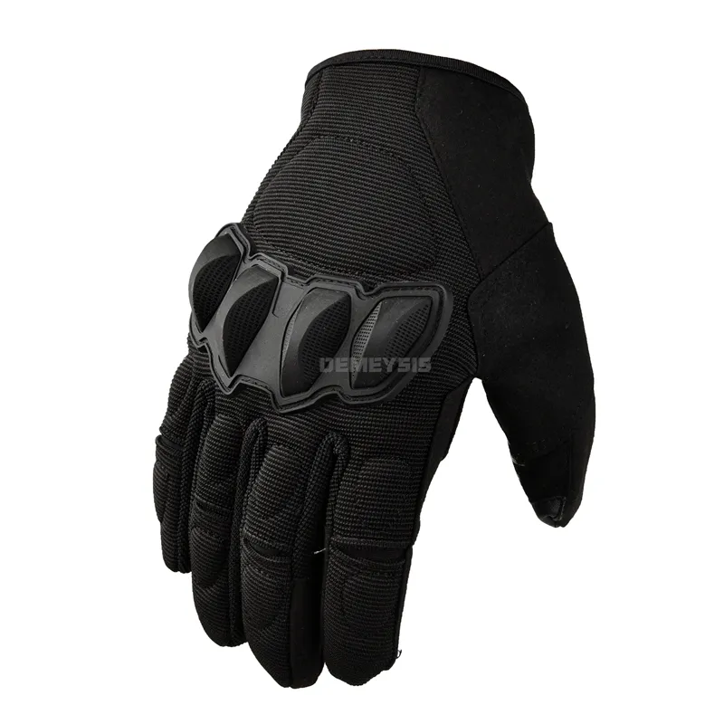 Tactical Gloves Full Finger with Hard Knuckle and Touch Screen ...