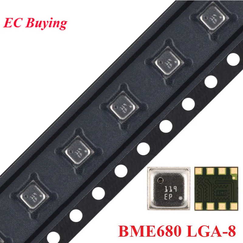 LGA 8 MEMS Digital Gas/Pressure/Temperature And Humidity Sensor Chip ...