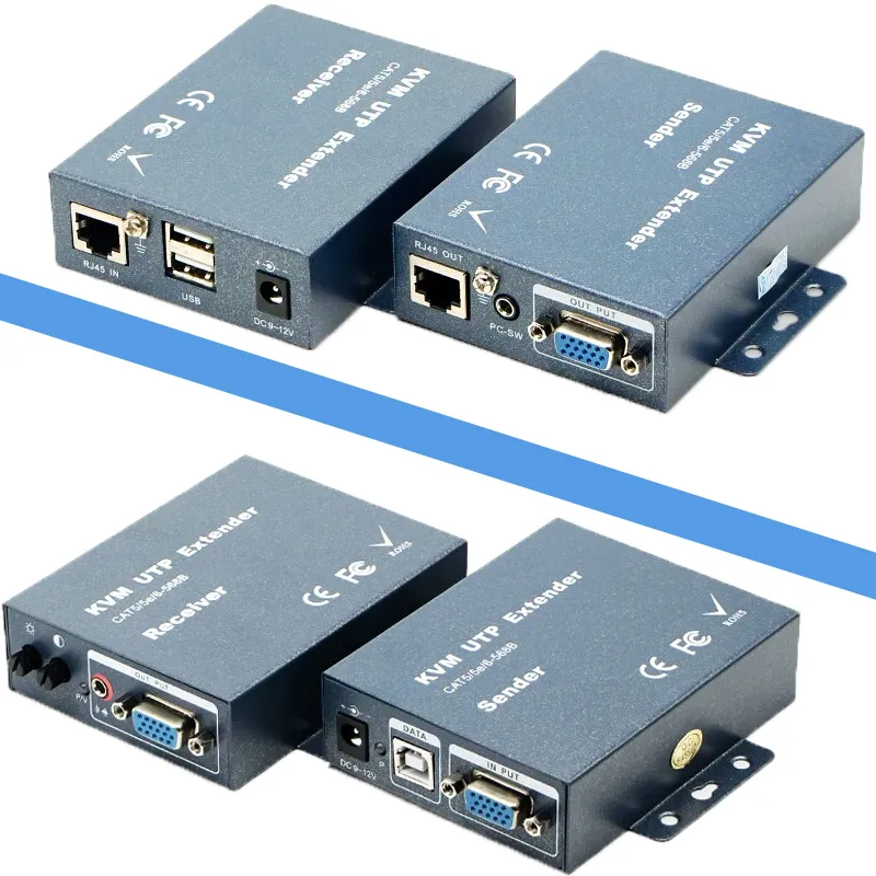 DHgate.com:4K HDMI KVM Extender Over Single CAT5e/6/7 Cable up to 330ft ...