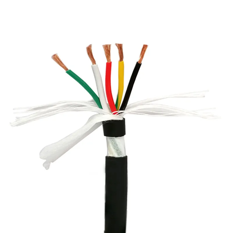 TRVV Multi-Core Drag Heat Resistant Oil Resistant Cable, 22 20 18 17AWG ...