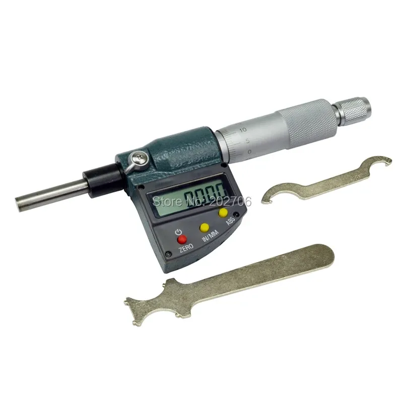how does a digital micrometer work