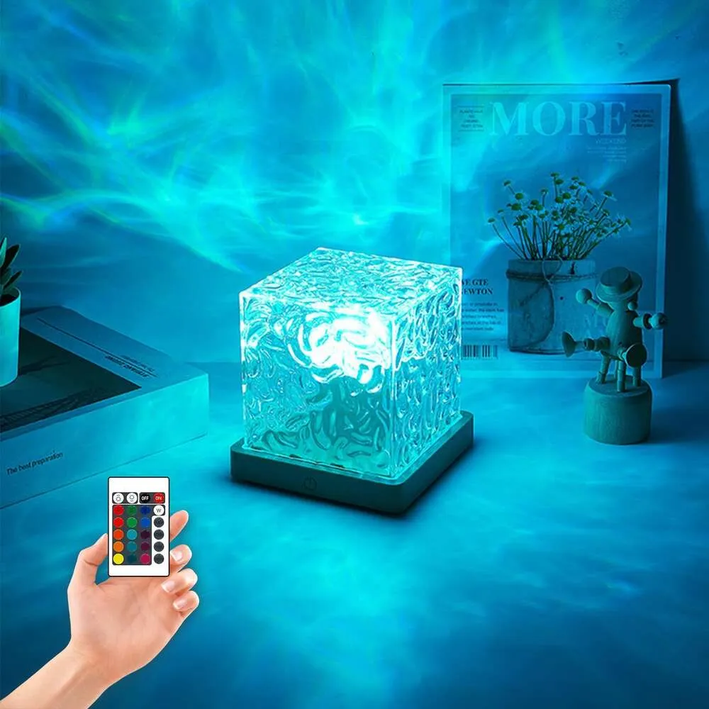 DHgate.com:16-Color Ocean Wave LED Projector: Remote-Controlled Night ...
