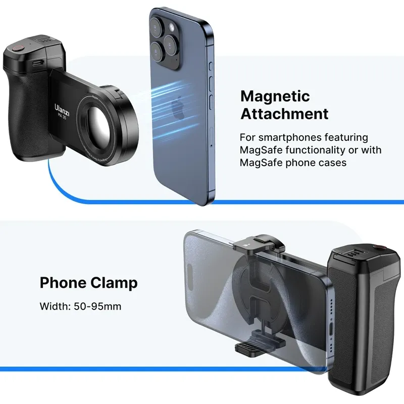 DHgate.com:Ulanzi MA35 MagSafe Phone Camera Grip: Bluetooth Selfie ...