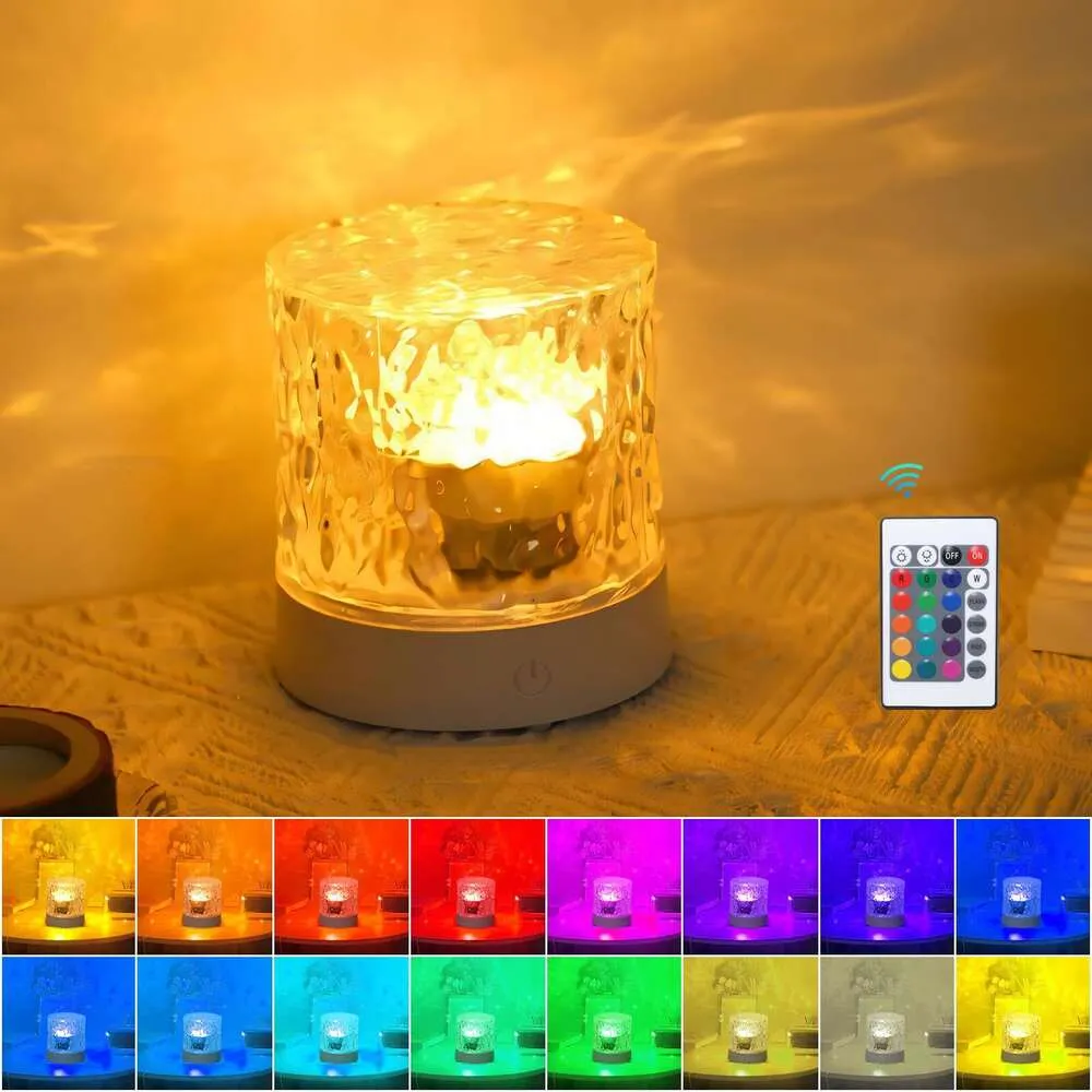 DHgate.com:2024Water Ripple Ocean Wave Projector Night Light, Rotating ...