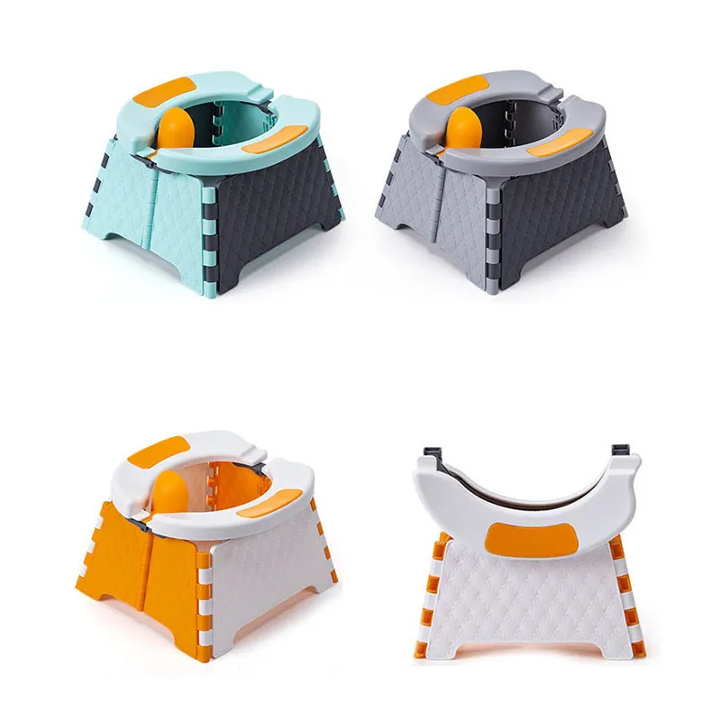 Outdoor Portable Baby Potty Training Seat Kids Toddler Folding Toilet ...