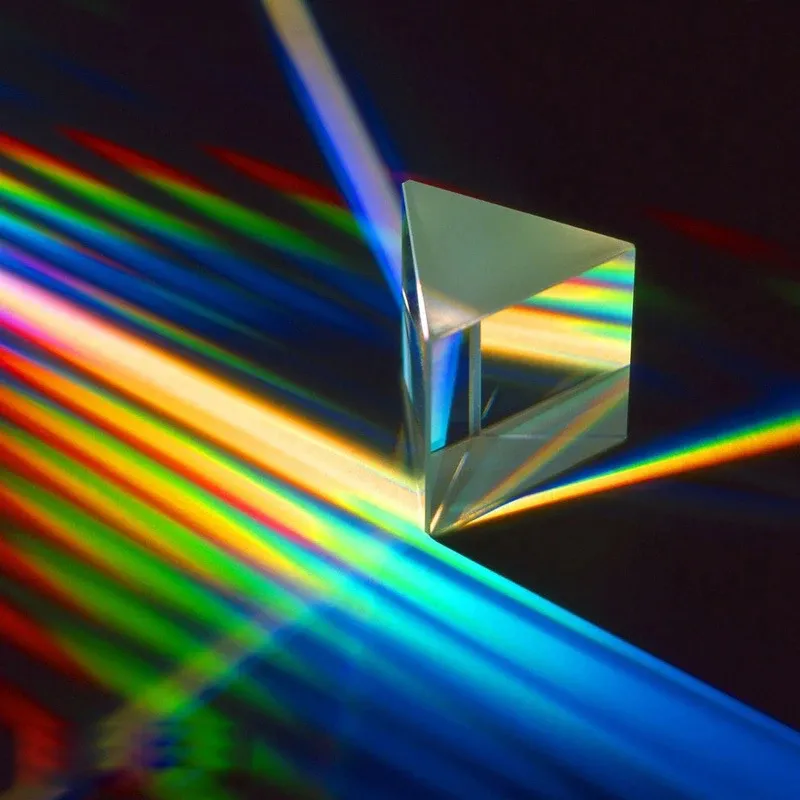 Optical Prism For Science Experiments: K9 Glass Triangular Prism For ...