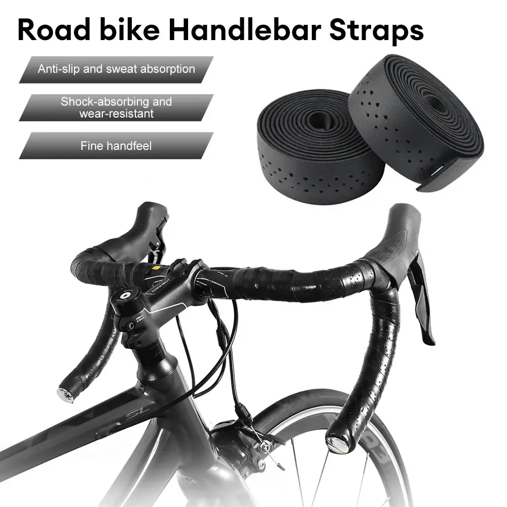 Padded Bicycle Handlebar Tape for MTB and Road Bikes with Anti-Slip ...