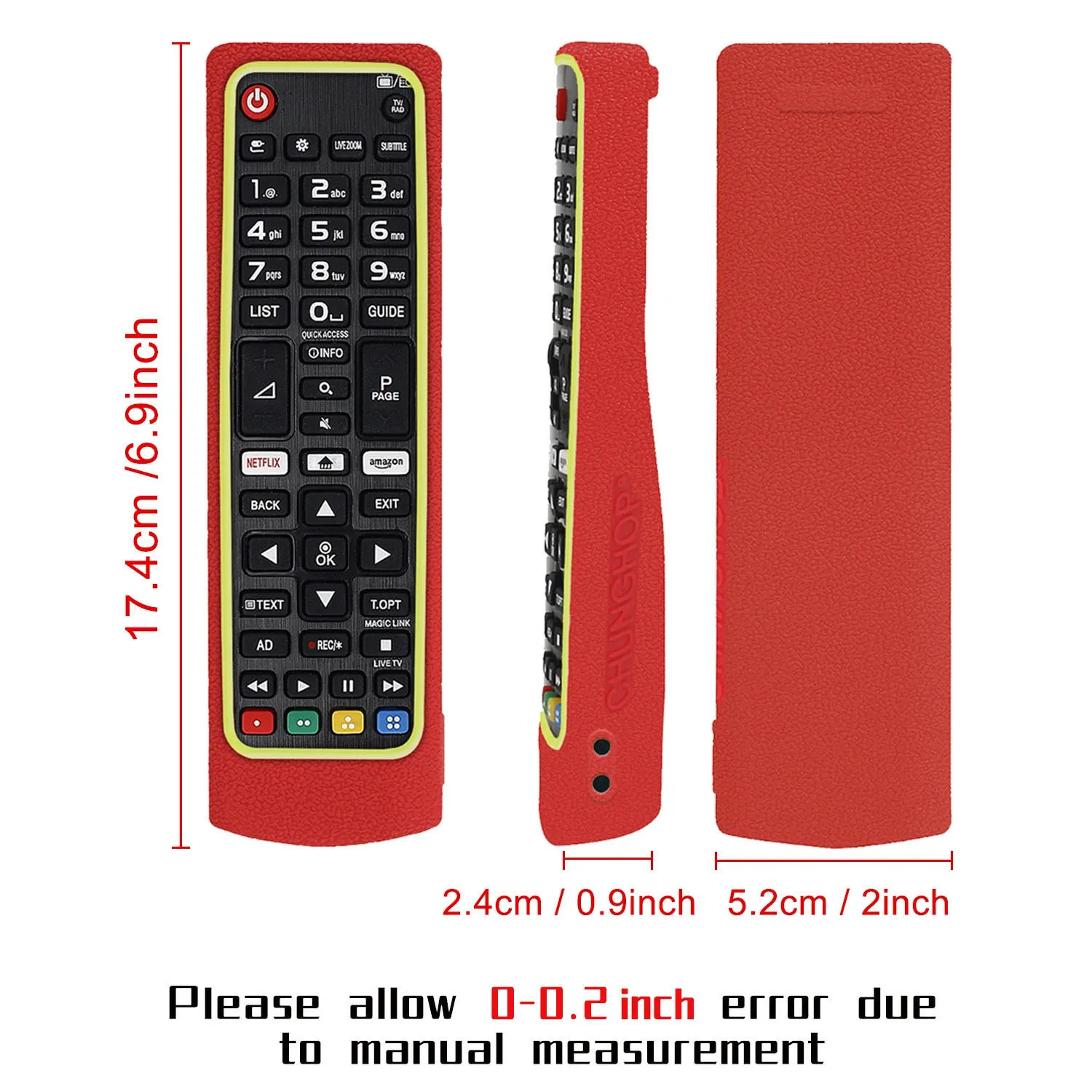 DHgate.com:2024Colorful Silicone Case Cover for LG Smart TV Remote ...