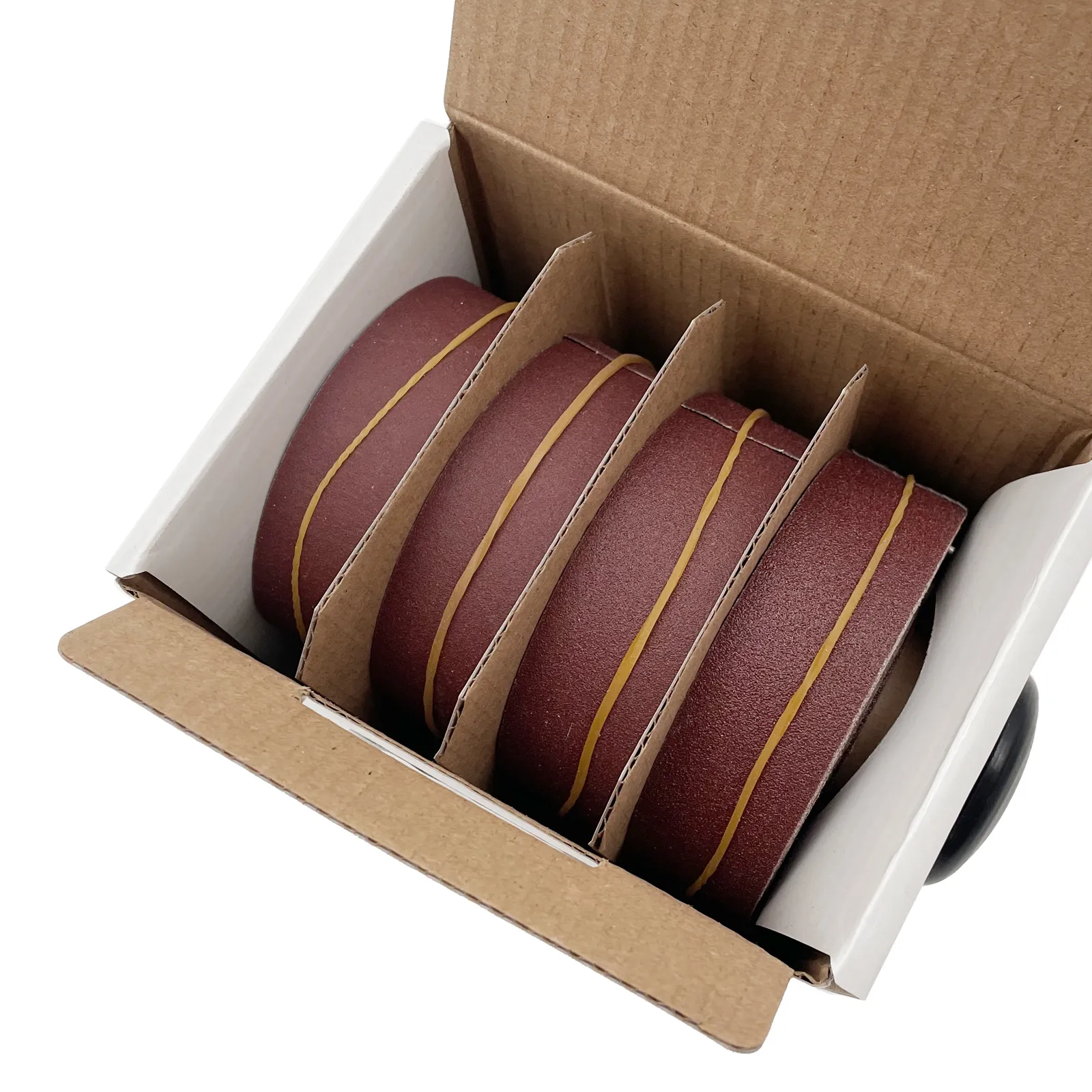 4/5/6 Roll Emery Sandpaper Belt 4x24 in Dry Grinding Abrasive Paper ...