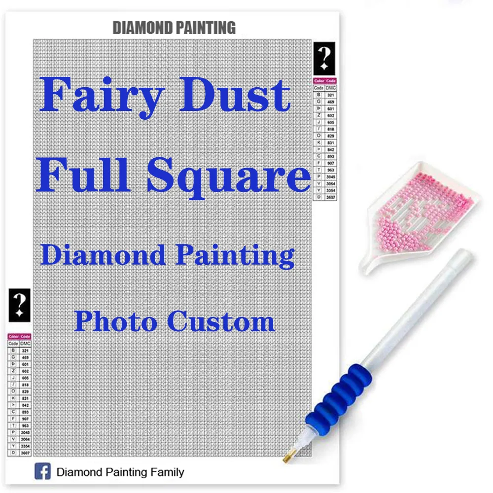 5D DIY Crystal Mystery Diamond Painting - Full Square Drills Mosaic ...