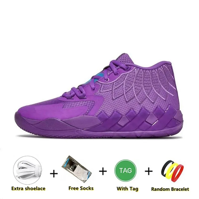 LaMelo Ball Designer Lamelo Basketball Shoes MB.01 Rick And Morty Queen ...