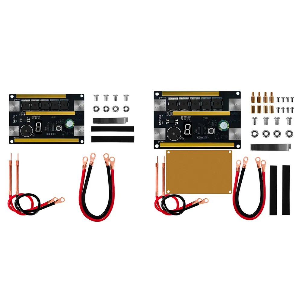 12V Spot Welder DIY Kit Battery Energy Storage Spot Welder PCB Digital ...
