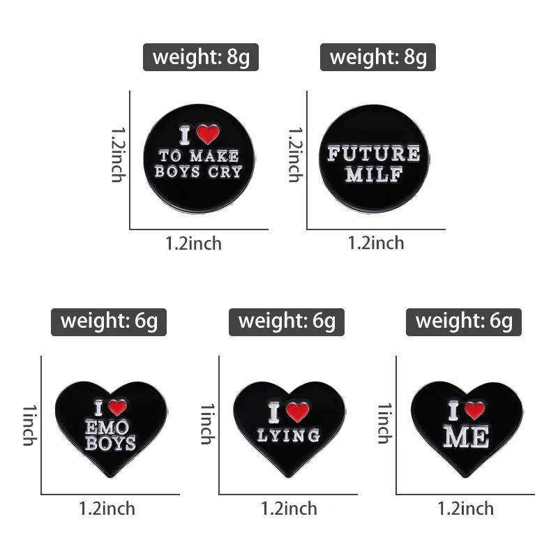 DHgate.com:Custom Enamel Pins: Show Your Unique Style with Love & Sass ...