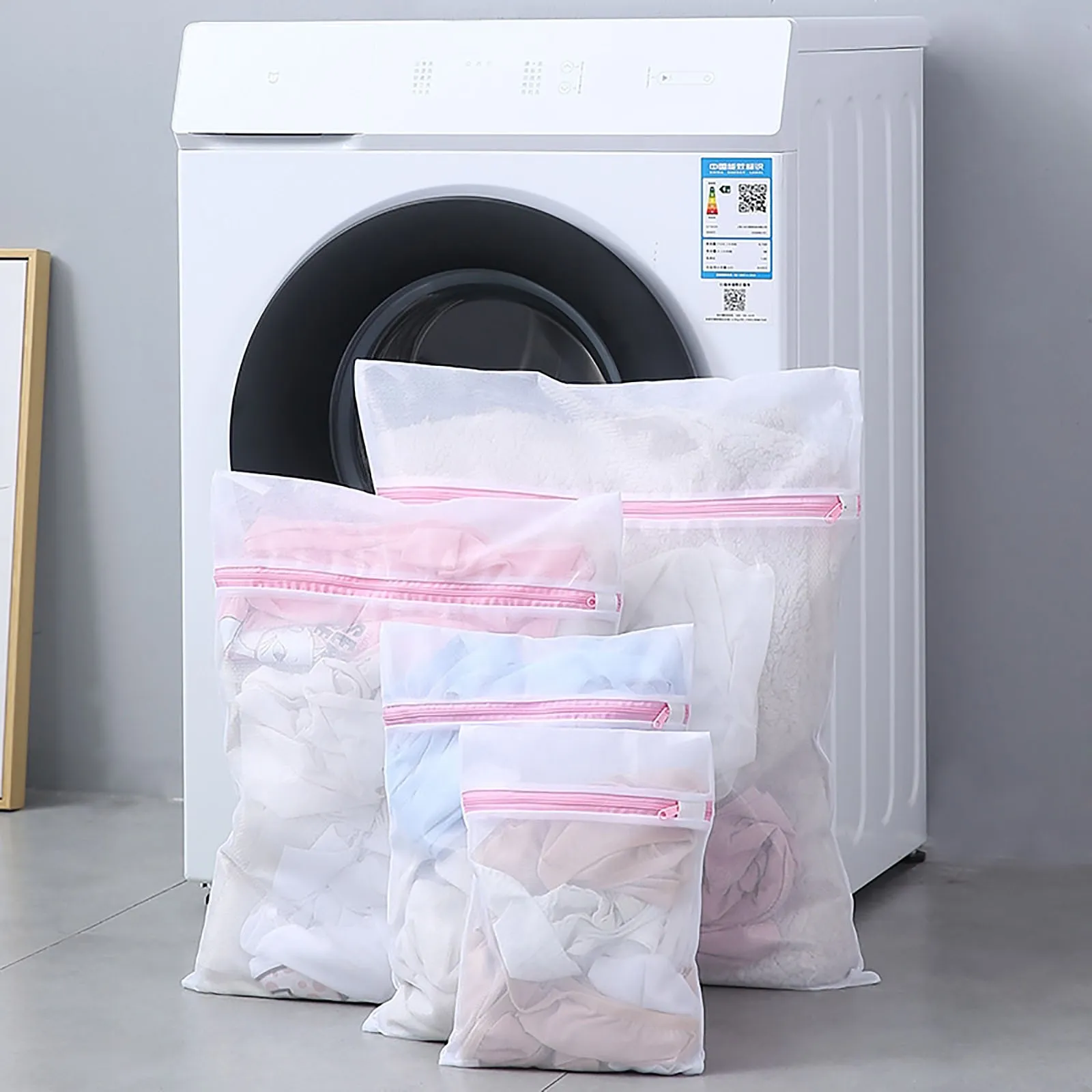 DHgate.com:5-Pack Mesh Laundry Bags for Delicates, Clothing, Bras, and ...