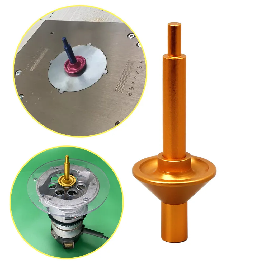 DHgate.com:Aluminum Alloy Router Subbase Centering Pin and Cone - Gold ...