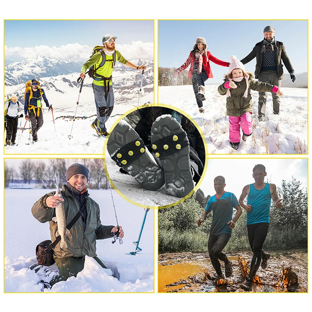 Best Seller! Anti-Slip Ice Shoe Covers for Winter Hiking & Climbing ...