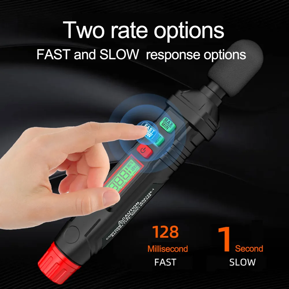 HT64 Digital Sound Level Meter: Professional Noise Volume Monitor for ...