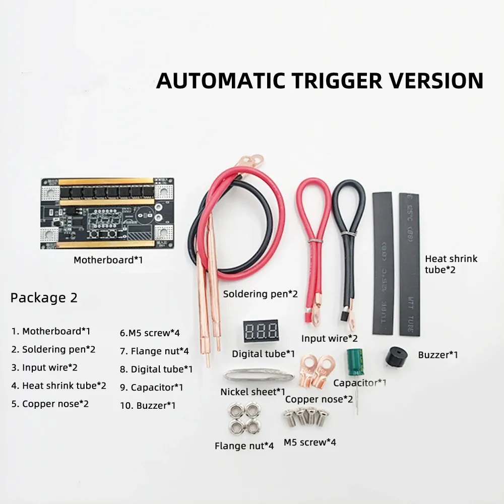 Portable 12V Battery-Powered spot welding device for DIY Projects with ...