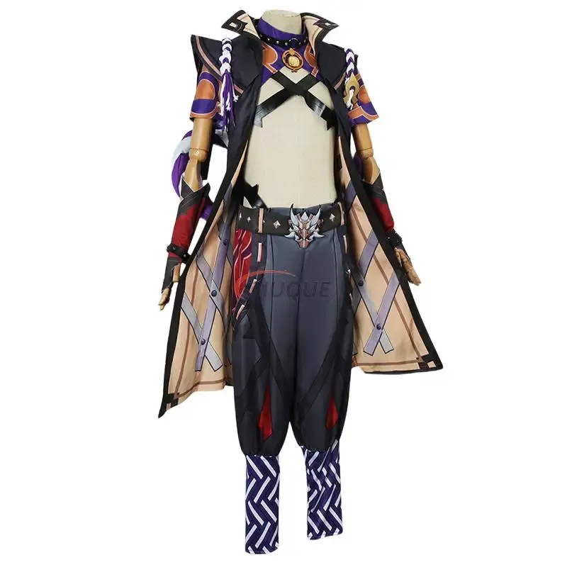 Genshin Impact Itto Cosplay Costume: Full Set Outfit With Wig Unisex ...