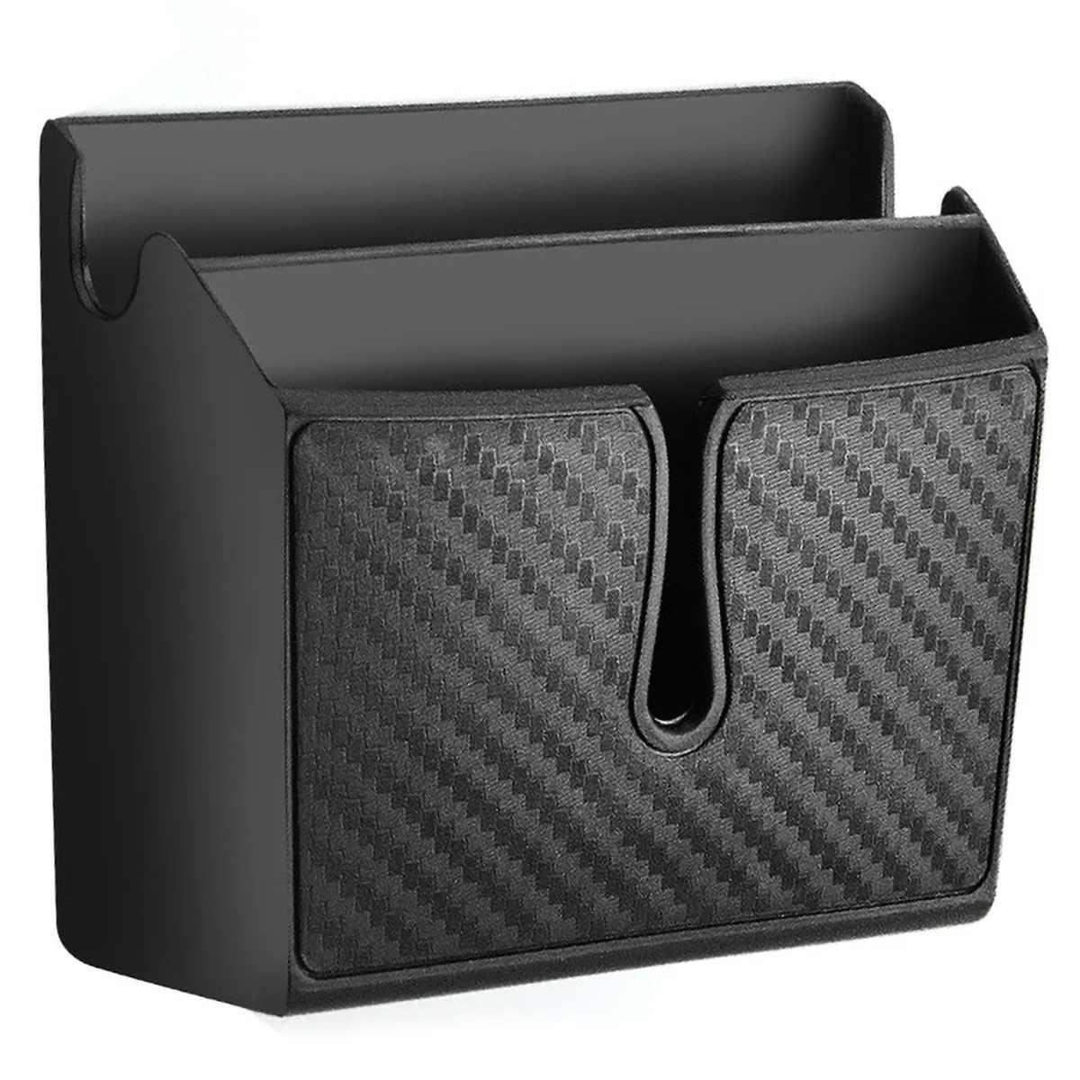 Car Front Seat Organizer Adhesive Car Storage Box for Phone Eyeglasses ...