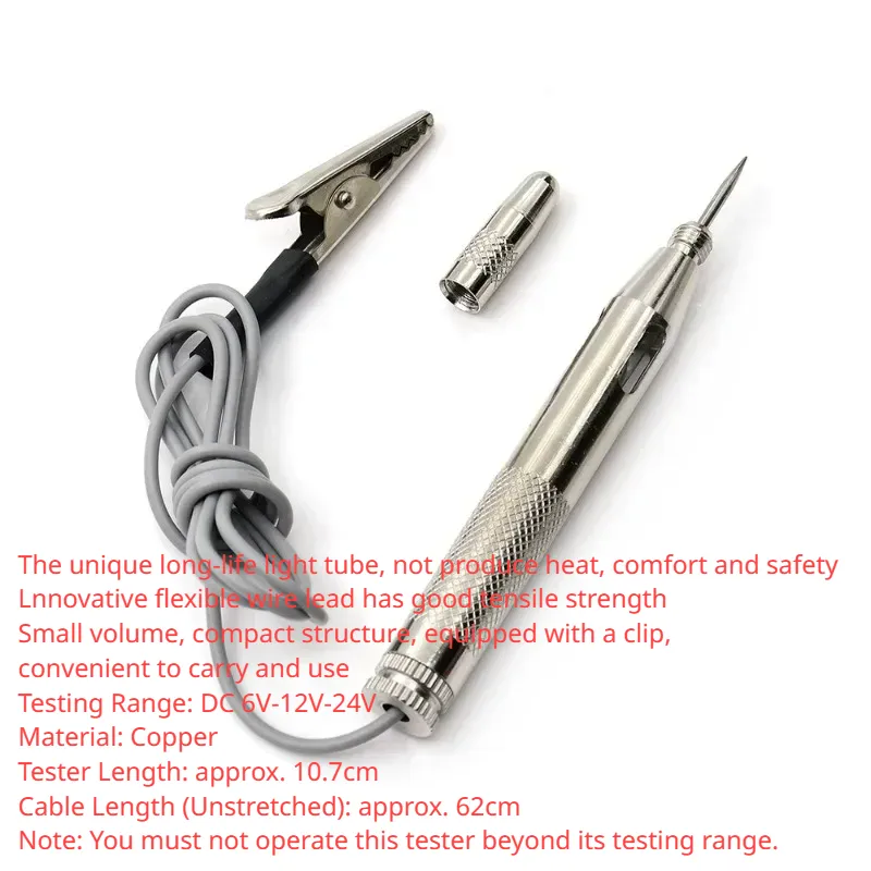 DHgate.com:Professional Circuit Tester Pen - Voltage Test Light Probe ...