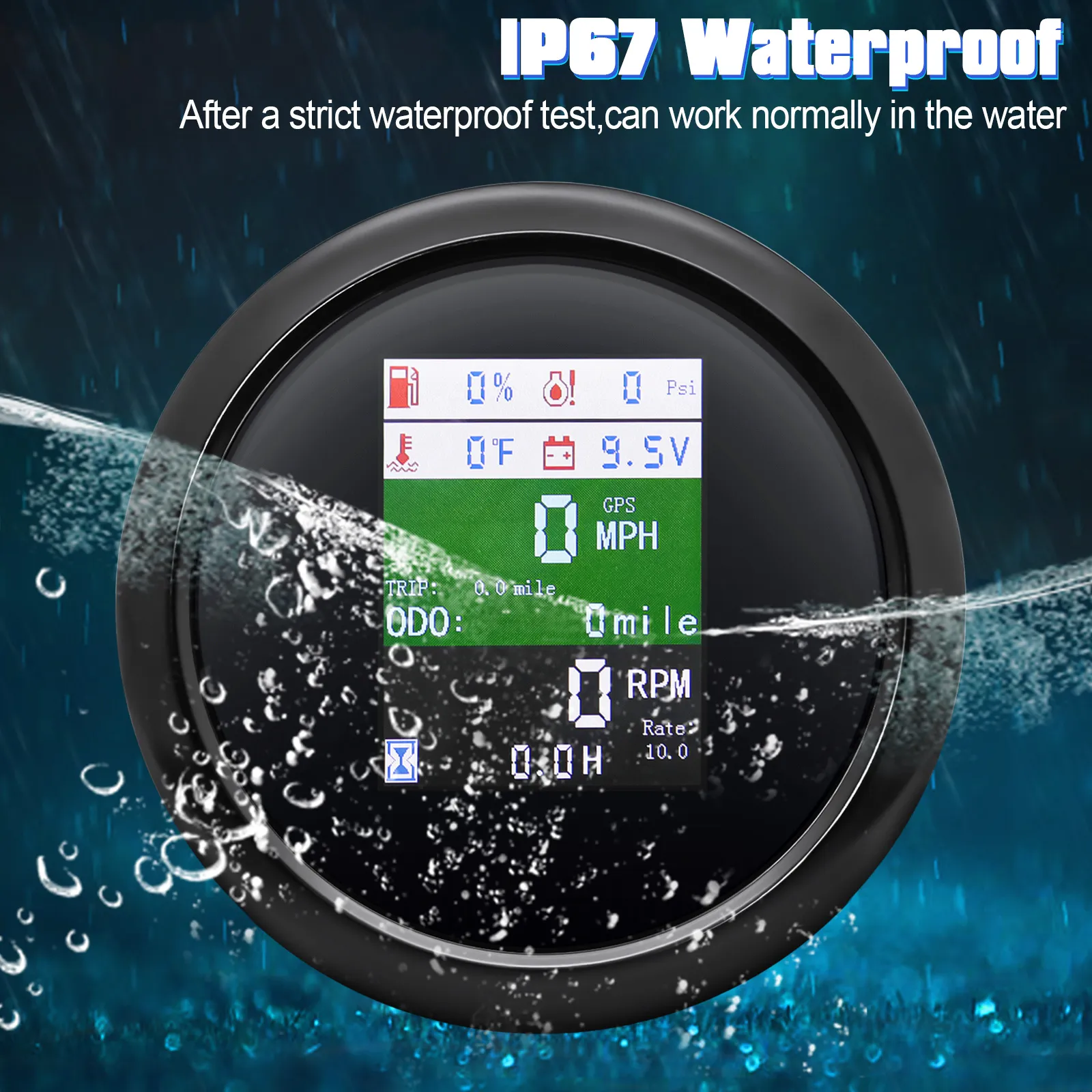 DHgate.com:6-in-1 Multifunctional Digital Gauge: Real-Time Monitoring ...