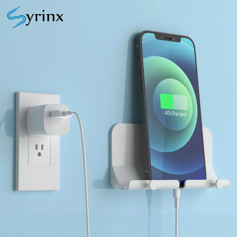 Space-Saving 304 Stainless Steel Bathroom Kitchen Non-Slip Phone Holder ...