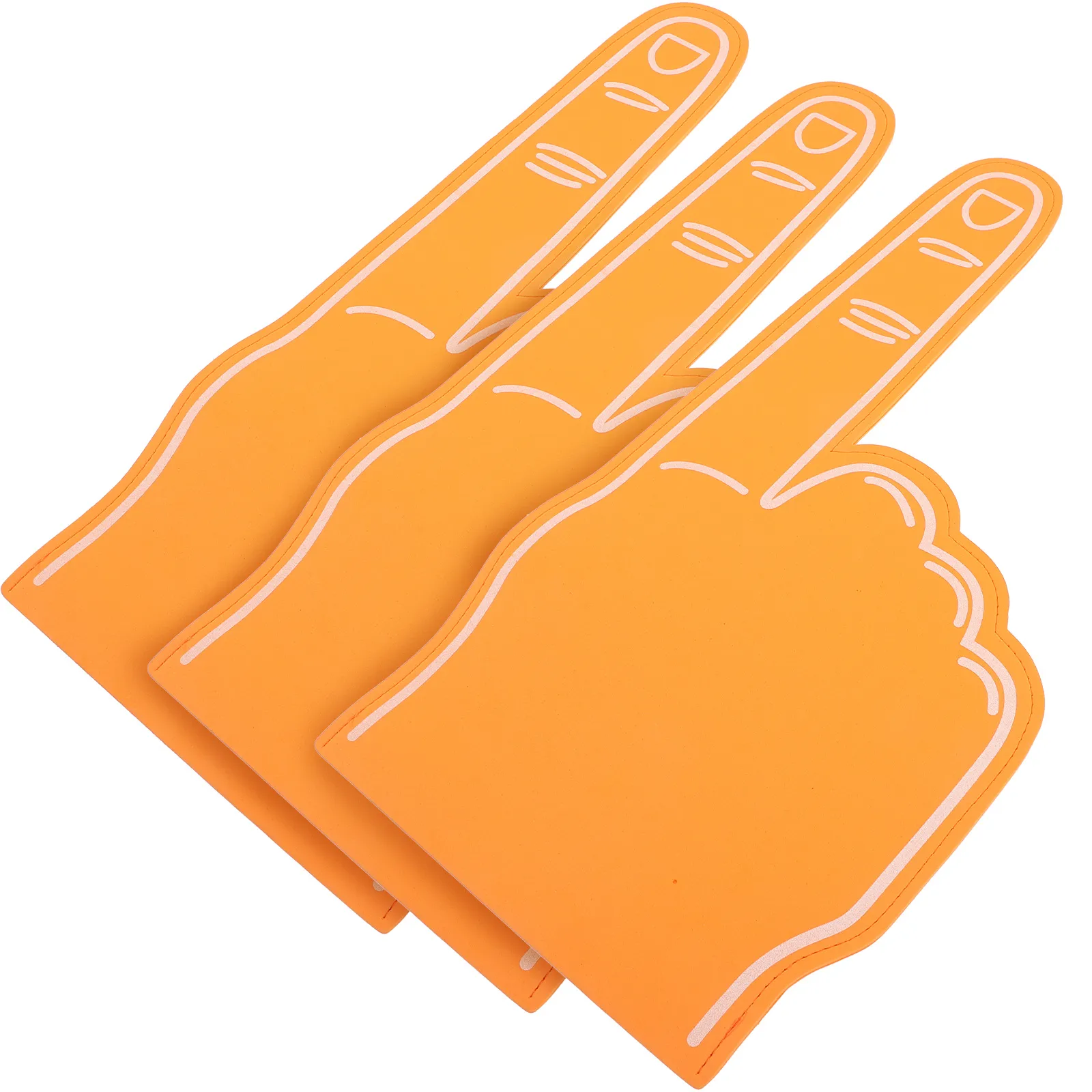Vibrant 3-Pack Foam Fingers for Sports, Events, and Parties - Unleash ...