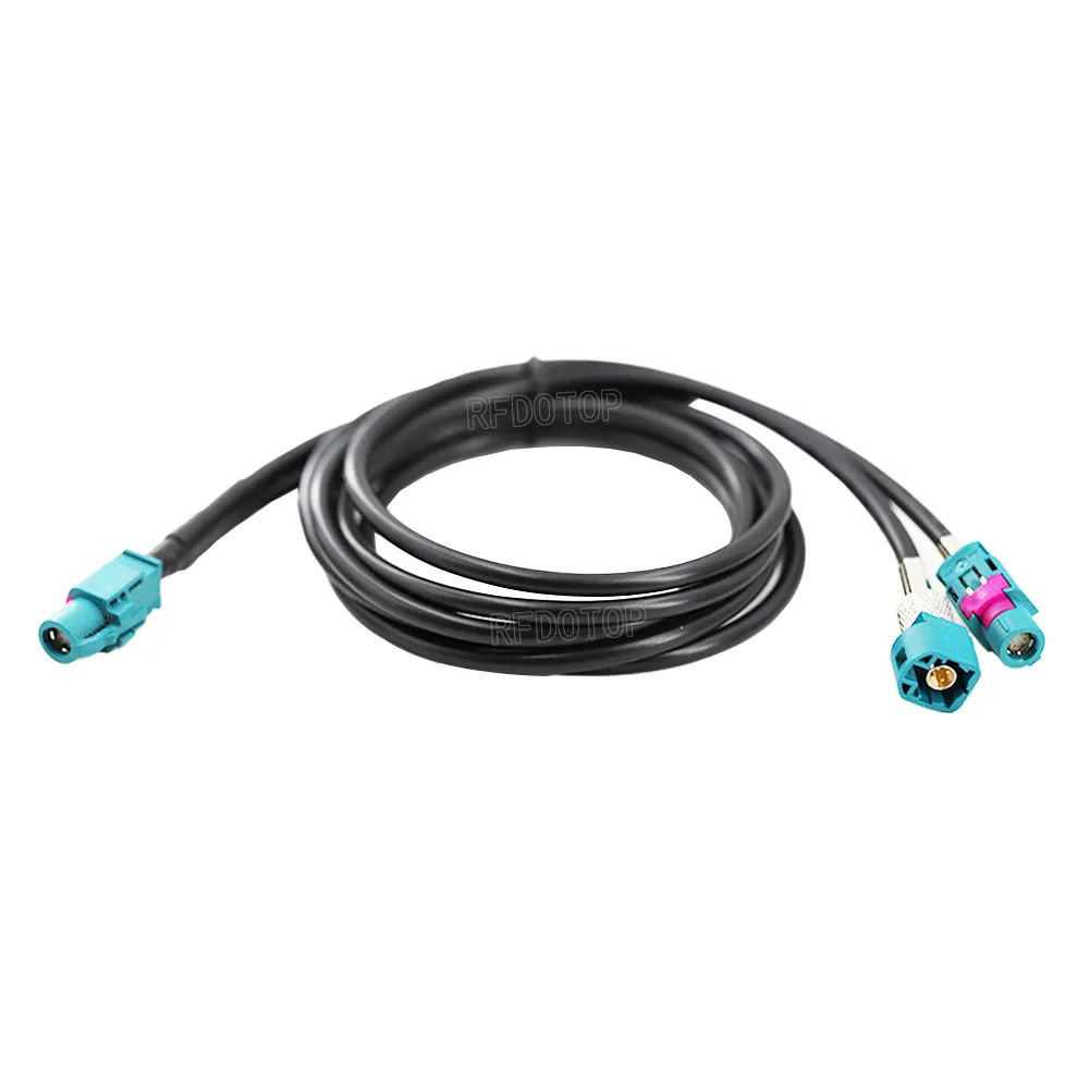 Y Type 1 to 2 Splitter HSD LVDS Cable 4 Pin HSD Connectors Z to Z ...