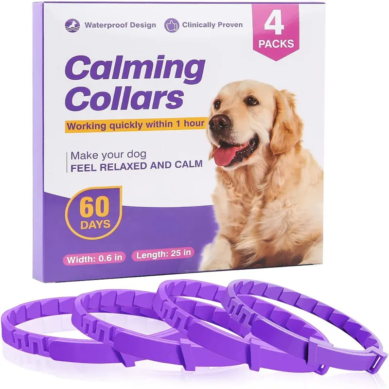 3/Dogs Calming Pheromone Collars Pets Relieve Anxiety Adjustable ...
