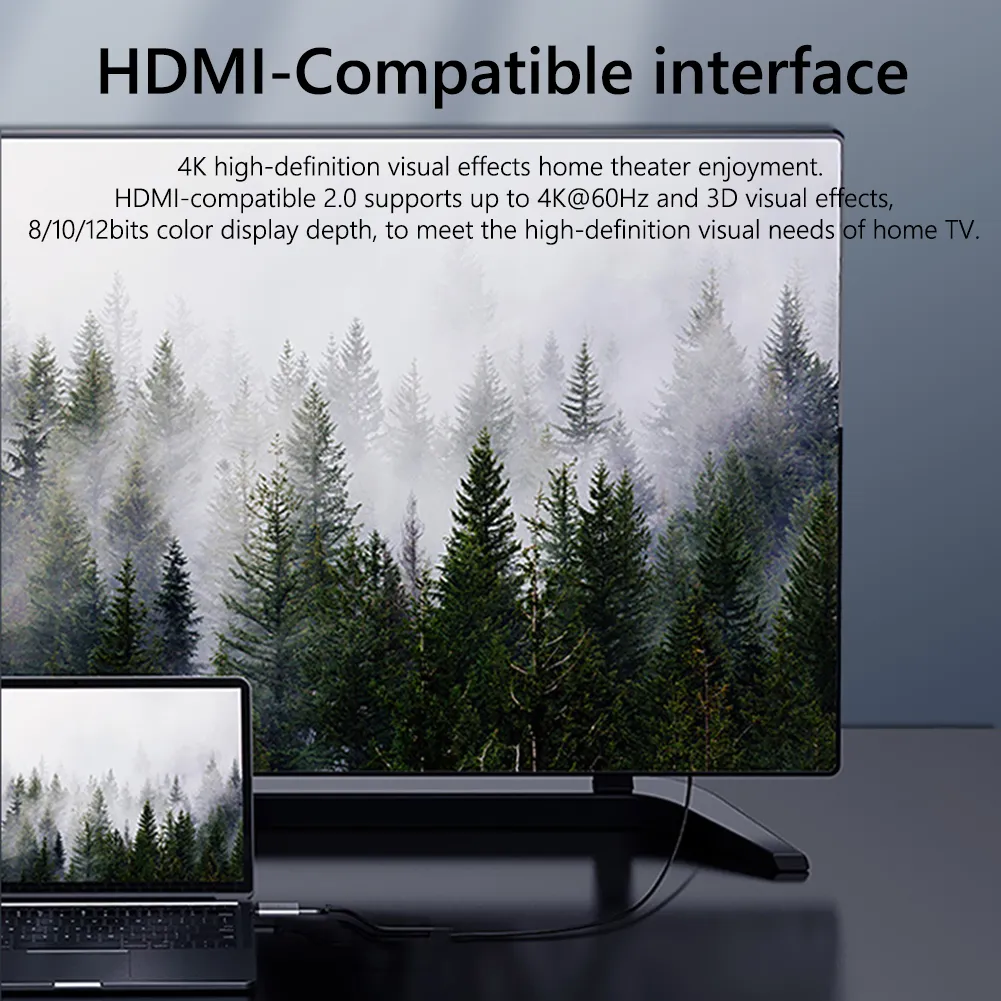 DHgate.com:8K/4K 60Hz HD Video Plug Converter: Type-C to USB/DP/Mini DP ...