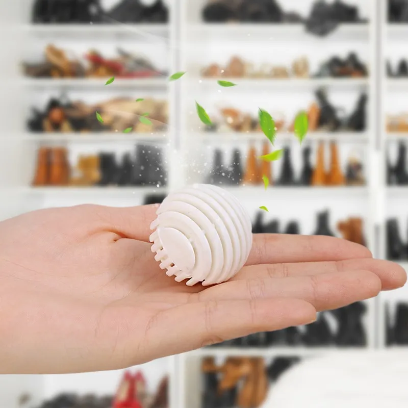 2/Deodorant Balls Freshener Ball for Shoes Tea Fragrance Essential Foot ...