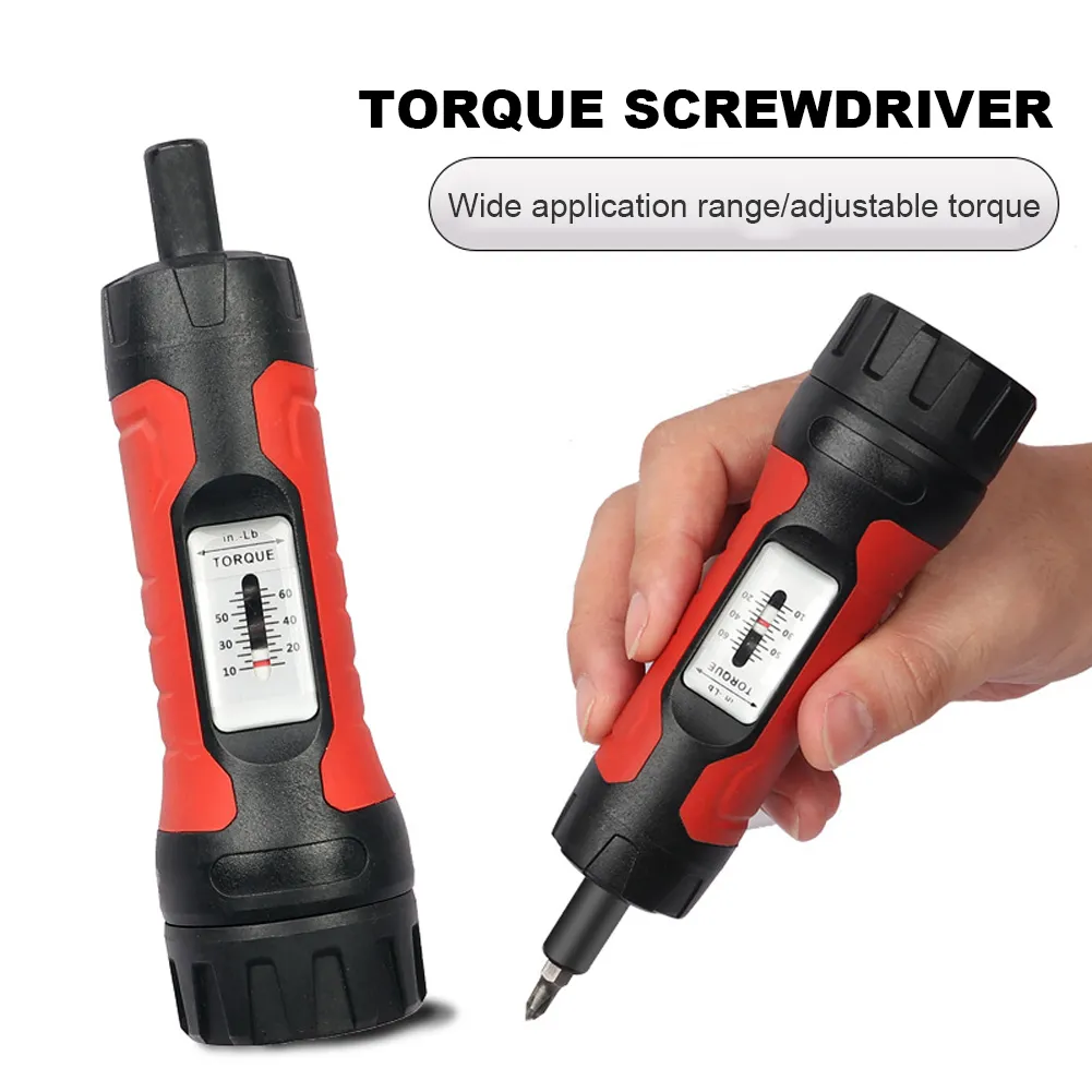 Power Precision Screwdriver 1/4 Inch Drive Preset Torque Screwdriver ...