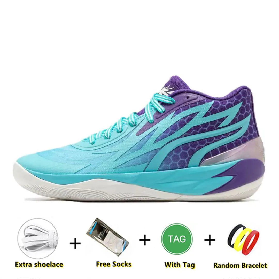 LaMelo Ball Designer Lamelo Basketball Shoes MB.01 Rick And Morty Queen ...