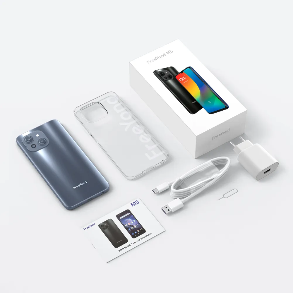 FreeYond M5 Smartphone: 128GB ROM, 4GB RAM, 50MP Camera 6.52 HD+ ...