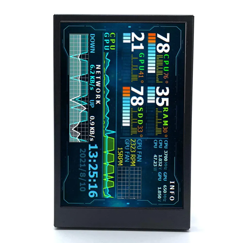 DHgate.com:5 Inch 320x480 IPS H35PRO AIDA64 Secondary Screen Monitor ...