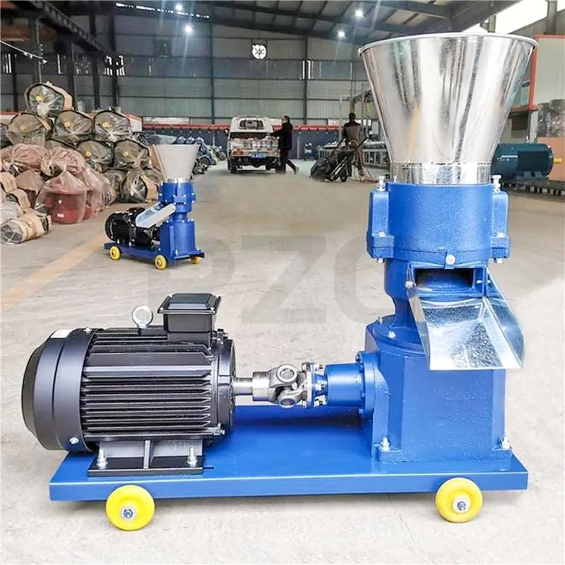 Animal Feed Pellet Processing Equipment Poultry Farm Chicken Feed ...