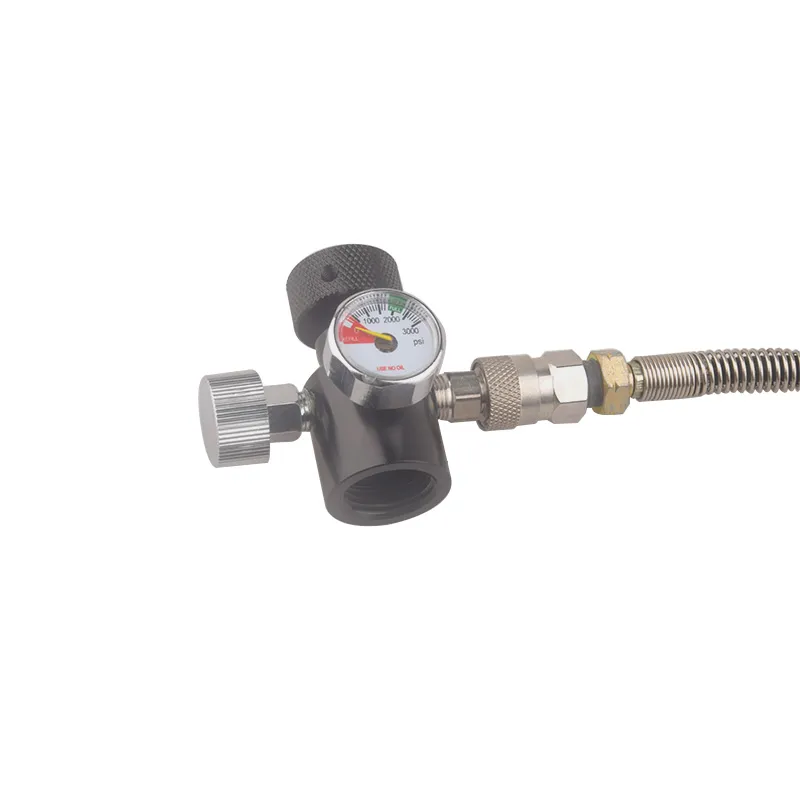 Pcp Gas Cylinder Refill Air Filling Adapter Pressure Switch Quick ...