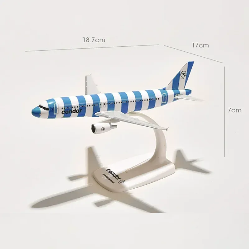 1:200 Scale ABS Plastic Assembled Condor Airplane Model for Collector ...