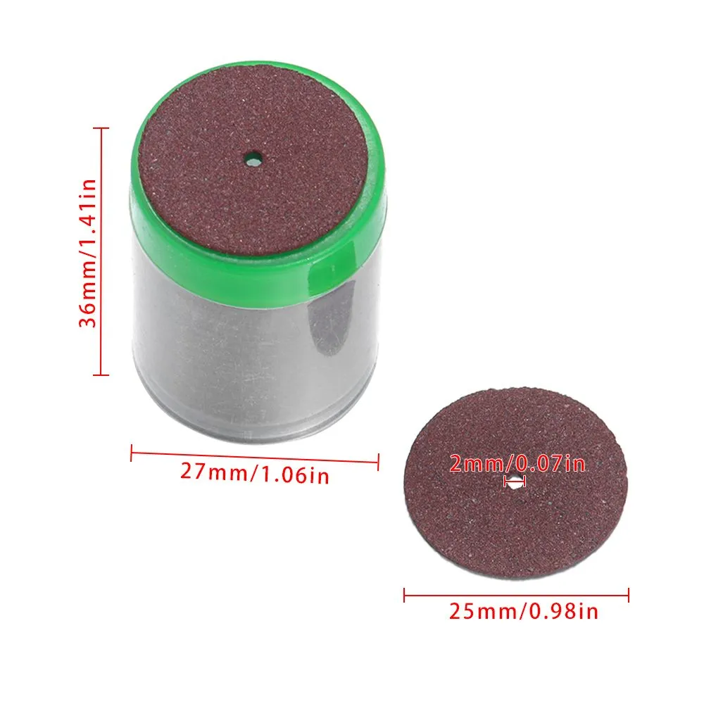 25mm Abrasive Cutting Discs - High-Speed Steel Rotary Tool Blades for ...
