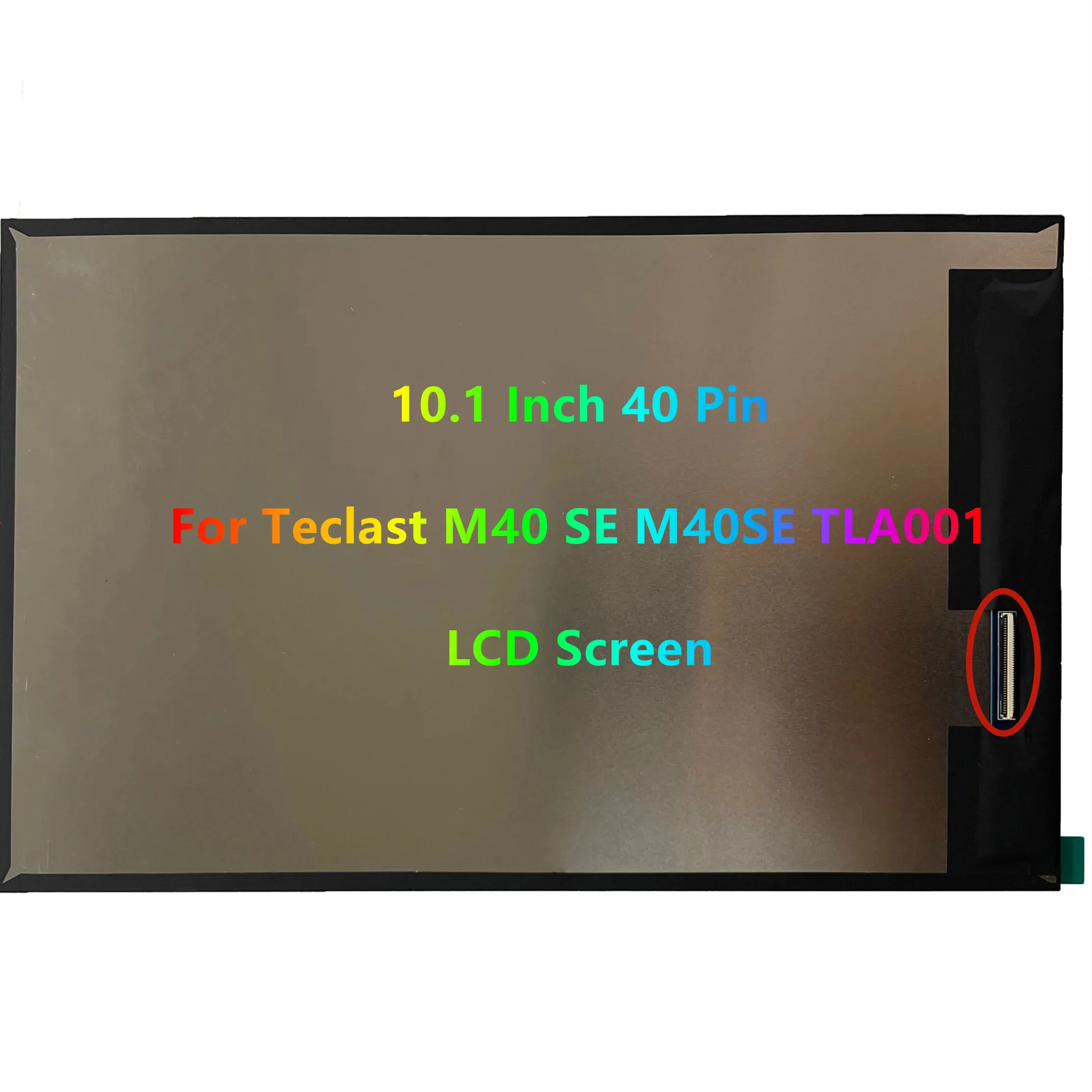 40-Pin 10.1'' LCD Screen Replacement for Teclast M40 SE M40SE TLA001 ...