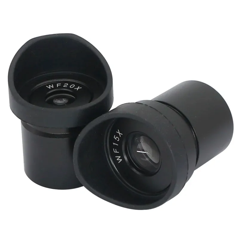 Stereo Microscope Eyepiece Optical Lens WF5X WF10X WF15X WF20X Wide ...