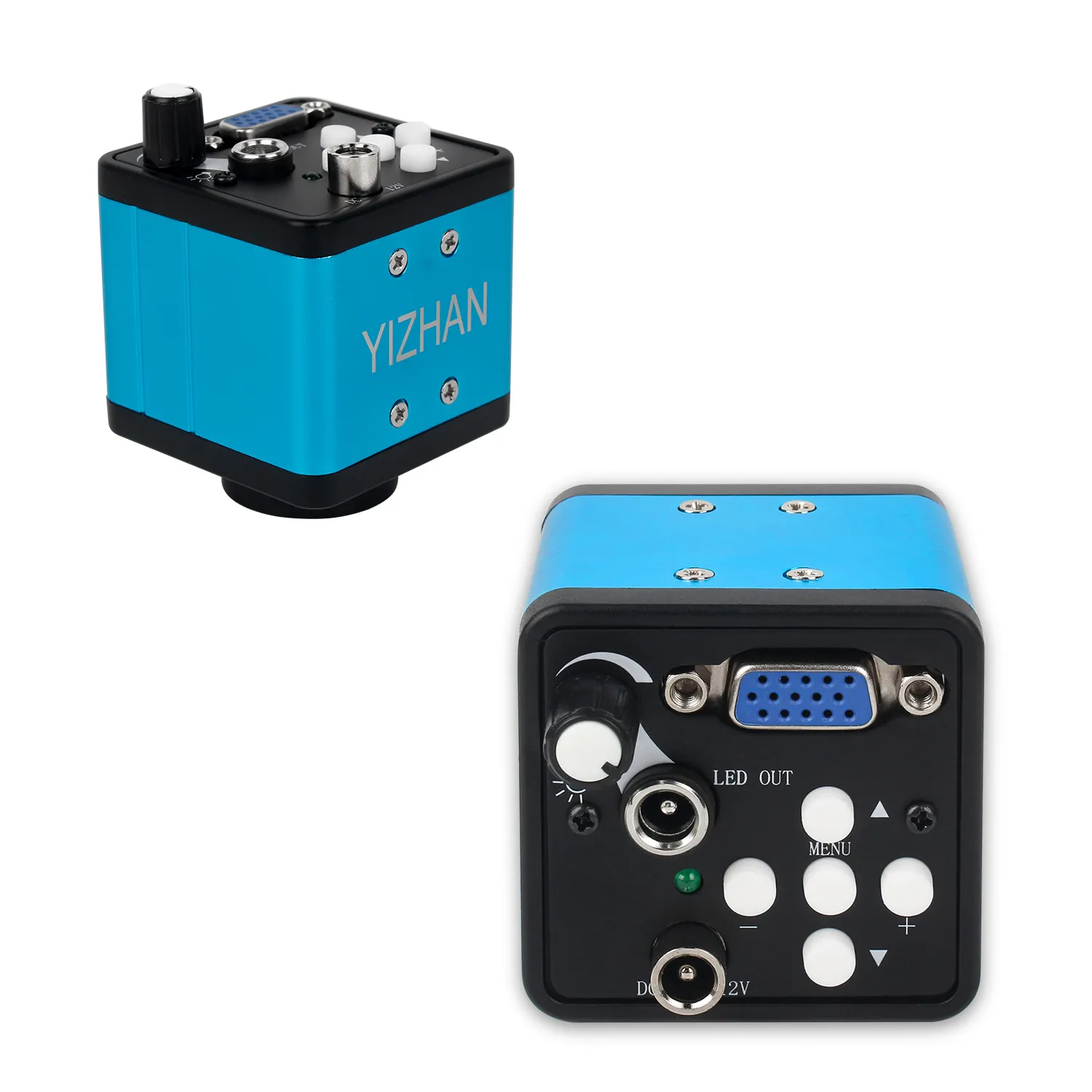 13MP Monocular eastcolight microscope with VGA, Adjustable 180X or 130X ...