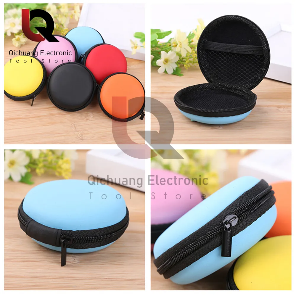 Earphone Holder Case Storage Carrying Hard Bag Box Case For Earphone ...