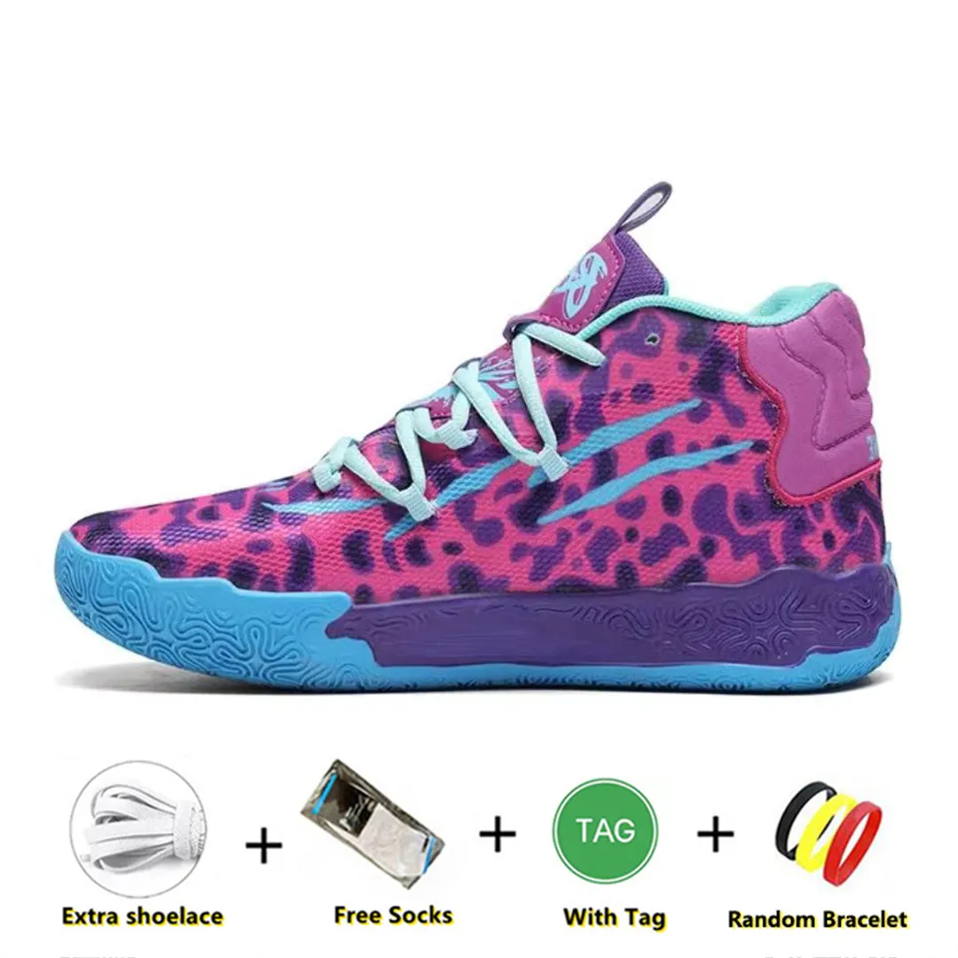LaMelo Ball Designer Lamelo Basketball Shoes MB.01 Rick And Morty Queen ...