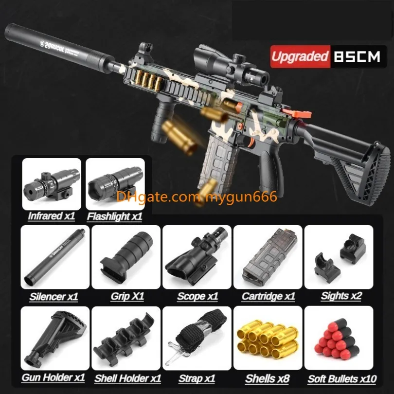 M416 Soft Bullets Toy Gun Detachable Foam Dart... From Mygun666, $23.77 ...