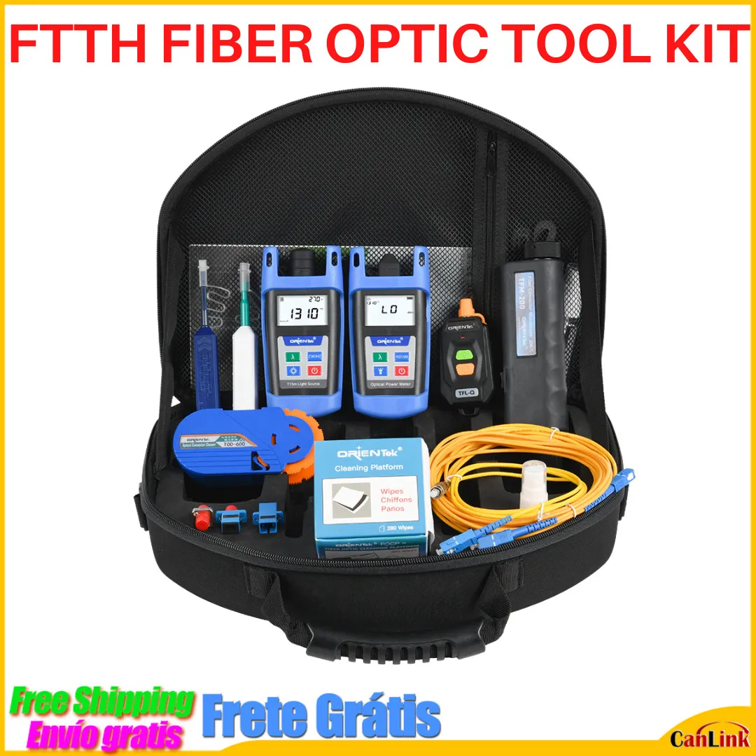 Wholesale Fiber Optic Tool Kit FTTH Loss Test ToolKit, Fiber Optic ...