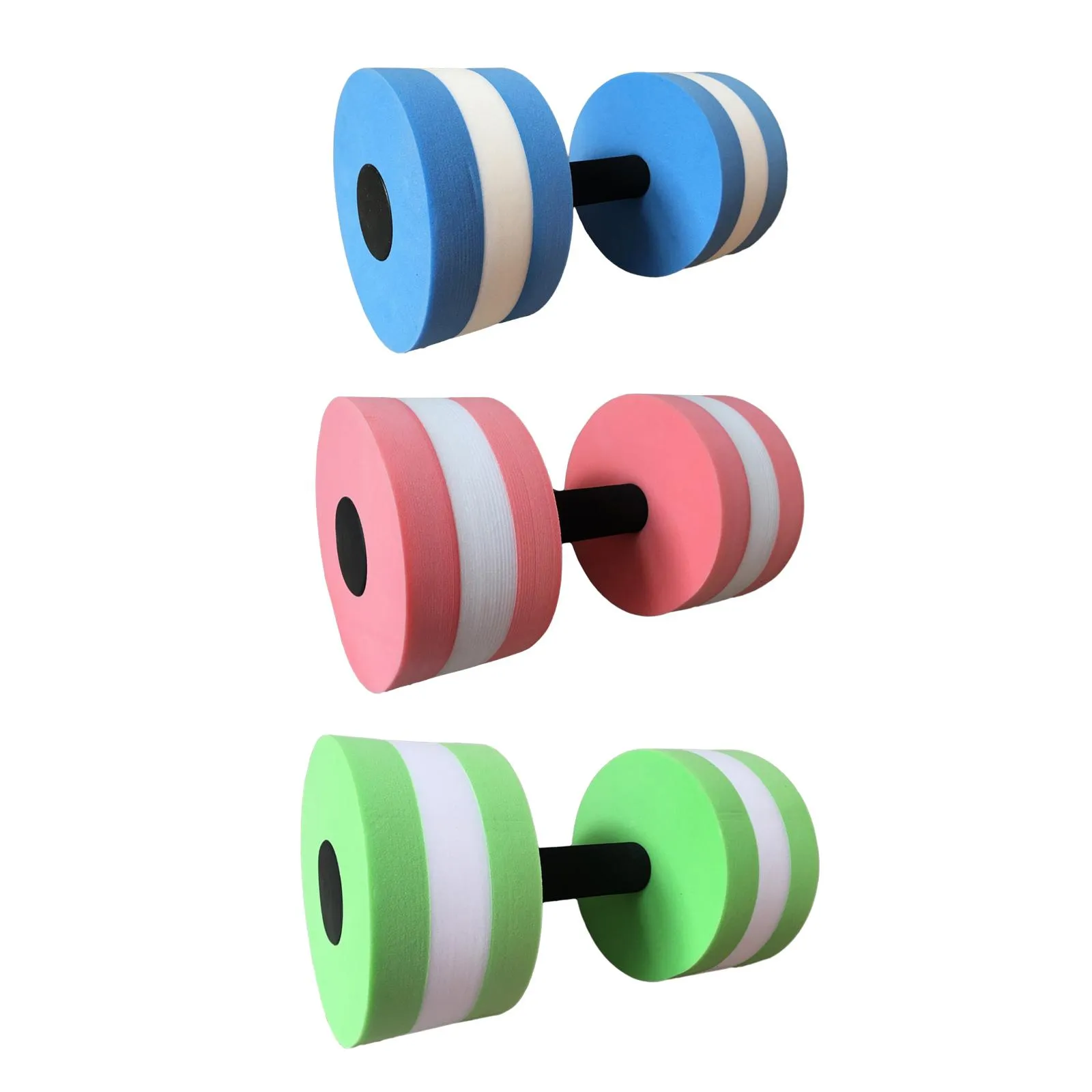 Aquatic Dumbbells Bar EVA Water Floating Pool Dumbbells For Adults ...